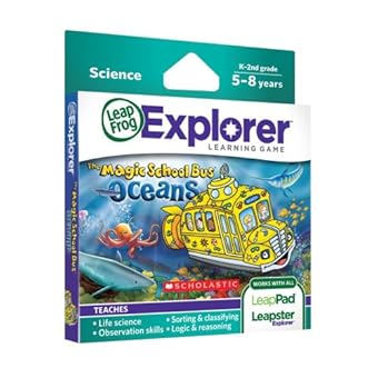 LeapFrog The Magic School Bus Oceans Learning Game (Works with LeapPad ...
