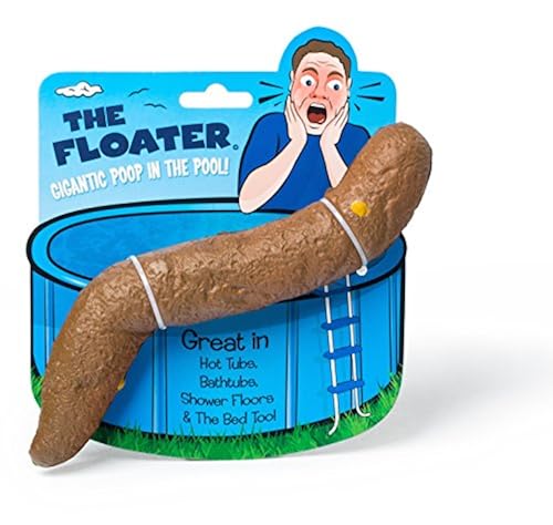 BigMouth Inc The Floater Fake Floating Poop – Hilarious Fake Turd Prank ...