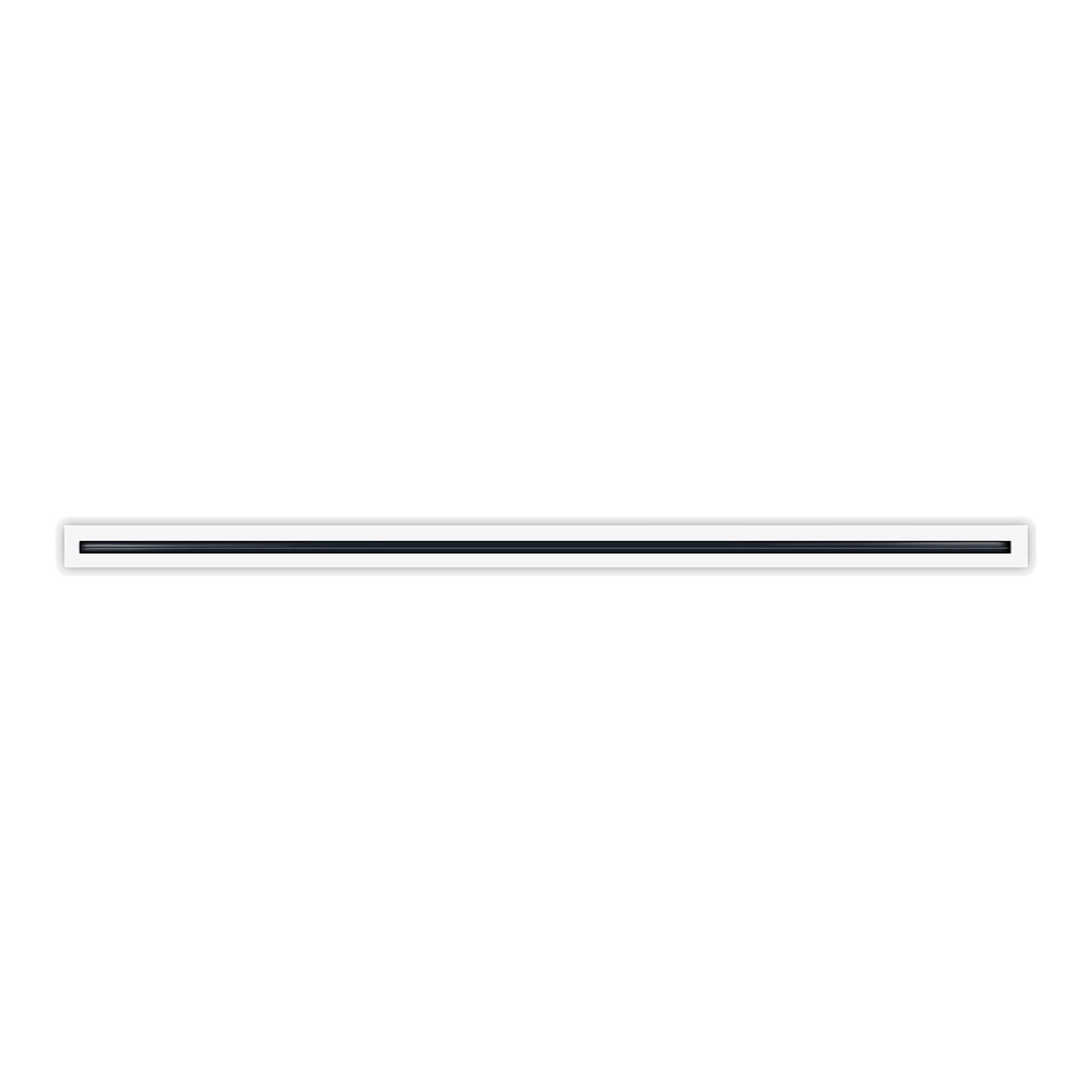 BUILDMART - 60" Linear Slot Diffuser - (1 Slot) Single Slot - White ...