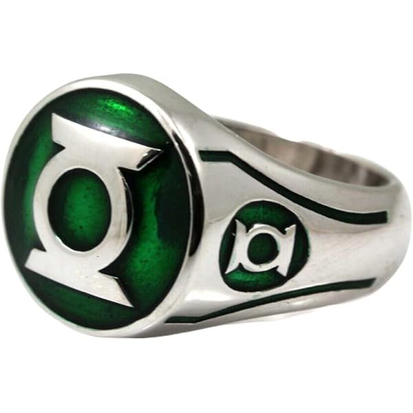 Anillo De Linterna Verde Real
