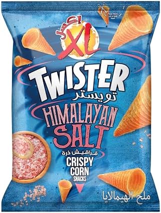 Xl Chips Twister Corn Crunchies Himalayan Salt 150 g price in Saudi ...