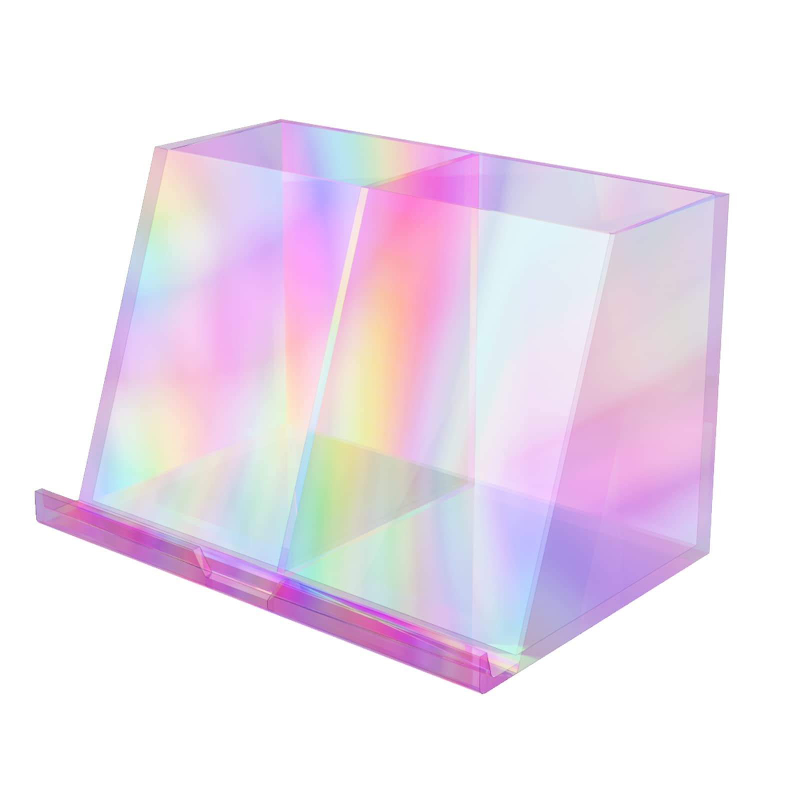 Mua iJoy Acrylic Desk Organizer and Pen Holder – Pink Iridescent Office ...