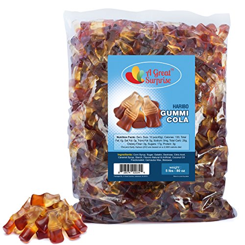 Buy Haribo Gummy Cola Bottles - Haribo Gummi Cola - Gummy Coke Bottles ...