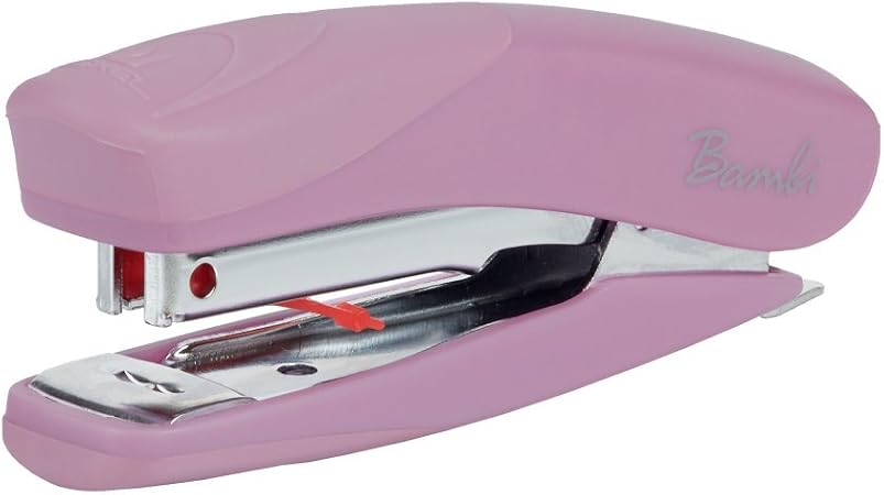 Rexel Bambi Mini Stapler, 12 Sheet Capacity, Metal Body, Includes ...
