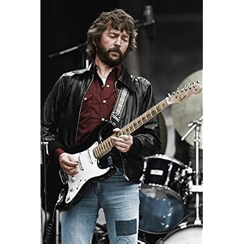 Amazon.com : Eric Clapton Poster, Smoking, Wearing Sunglasses, Live in ...
