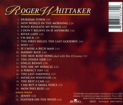 Roger Whittaker Album: «Greatest Hits 1964-04»