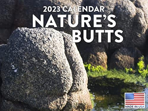 Funny Natures Butts Calendar 2023 Monthly Wall Hanging Calendar Human ...