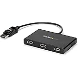 Amazon.com: StarTech.com 3-Port Multi Monitor Adapter - Mini DisplayPort to HDMI MST Hub ...