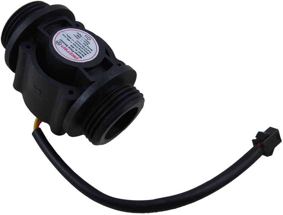 DIGITEN G1 Water Flow Hall Effect Sensor Switch Flow Meter Flowmeter ...