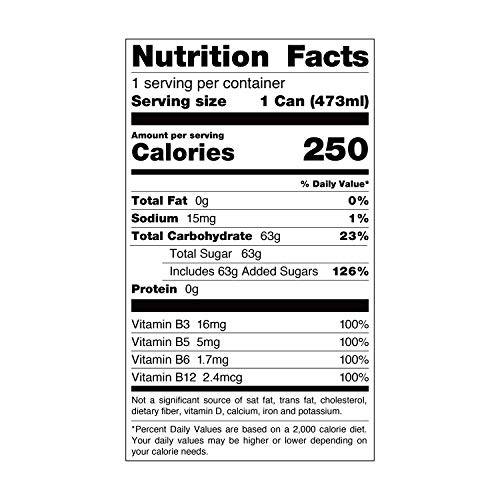 Rockstar Limited Edition Samurai Cola Energy Drink, Caffeine and ...