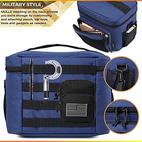 DBTAC Tactical Lunch Bag, Large Insulated Lunch Box for Men Women Adult ...