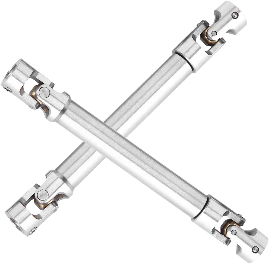 RC Crawler Drive Shaft, 112‑165mm Stainless Steel Silver Drive Shaft ...