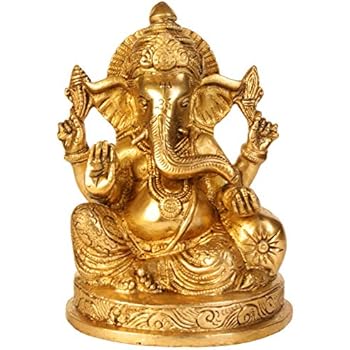 Amazon.com: Handmade Indian Brass Ma Durga Statue - Hindu Religious ...