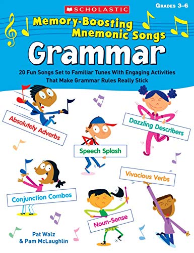 Memory-Boosting Mnemonic Songs: Grammar: 20 Fun Songs Set to Familiar ...