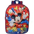 Amazon.com | Mickey Mouse 15" Backpack (Red-Blue) | Kids' Backpacks