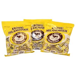 Amazon.com : Krowki Milanowskie Milky Cream Fudge 300g (Pack of 3 ...