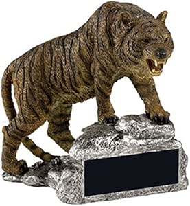 Amazon.com : Awards and Gifts R Us Customizable Growling Tiger Trophy ...