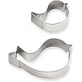 Amazon.com: Mommy Bird and Baby Bird Stainless Steel Cookie Cutters ...