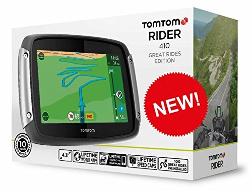 Buy Tom Tom Motorcycle 410 Sat Nav Gps With Free Life Time World s ...