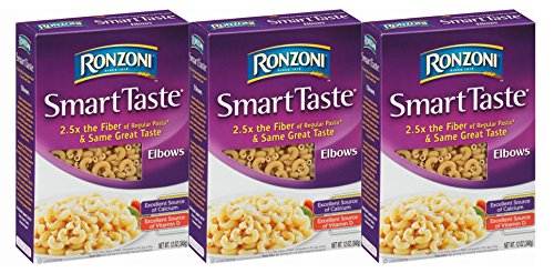 Buy Ronzoni Smart Taste Elbows Pasta Macaroni, 12 Oz. Boxes (Set of 3 ...