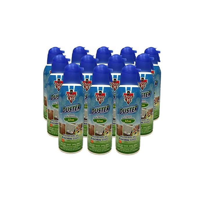 Dust-Off Falcon Professional Electronics Compressed Air Duster, 12 oz ...