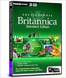 Encyclopaedia Britannica Standard Edition: CD-Rom: 9781843264606 ...