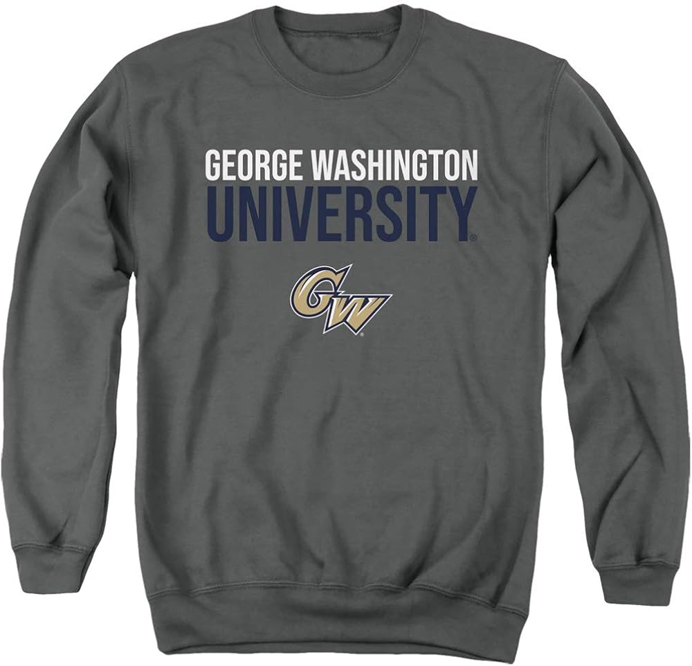 Amazon.com: George Washington University Official Stacked Unisex Adult ...