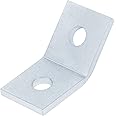 Amazon.com: heneng 10 Pcs 2 Hole 45 Degree Open Angle Bracket for 1-5/8 ...