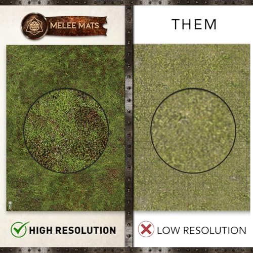 Battle Game Mat for DND - Tabletop Board Game Map for Dungeons and ...