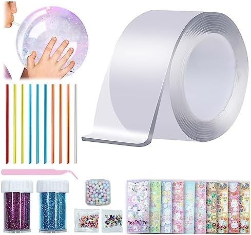 OneNine Nano Tape Bubbles Kit, Creative Elastic Nano Tape Bubble ...