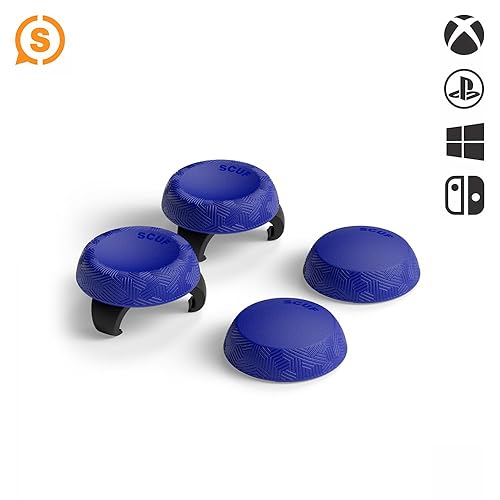 SCUF Control Thumbstick Grips - 4 Pack with 2 Bases - Tactic - Joystick ...