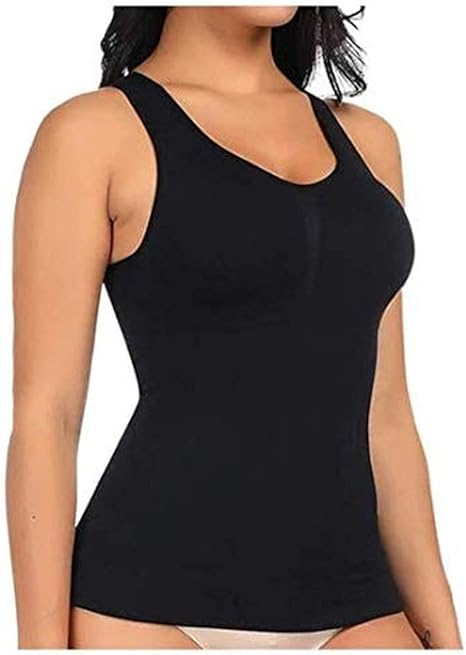Shaper for Women Tummy Control Shapewear Tank Tops with Built-in Shelf ...