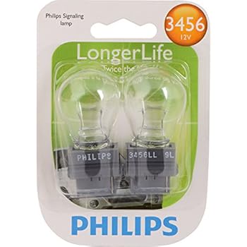 Amazon.com: Philips 3456 LongerLife Miniature Bulb, 2 Pack: Automotive