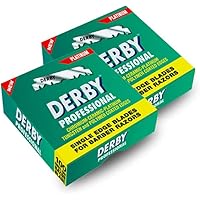 Amazon.com: Derby Professional Single Edge Razor Blades, 100 Count ...