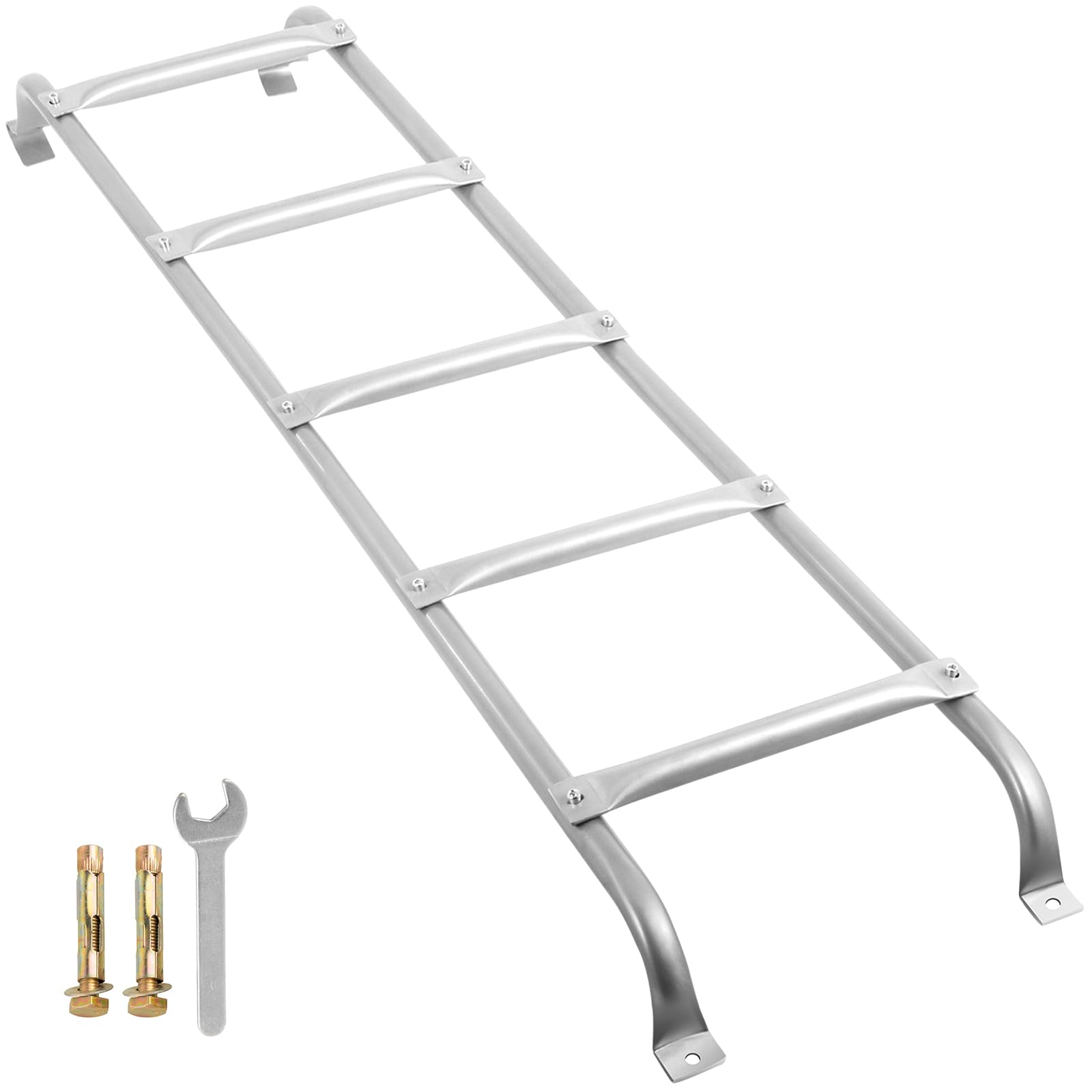 HomiShare Egress Ladder 5-Step Basement Egress Ladder, 400LBS Load ...