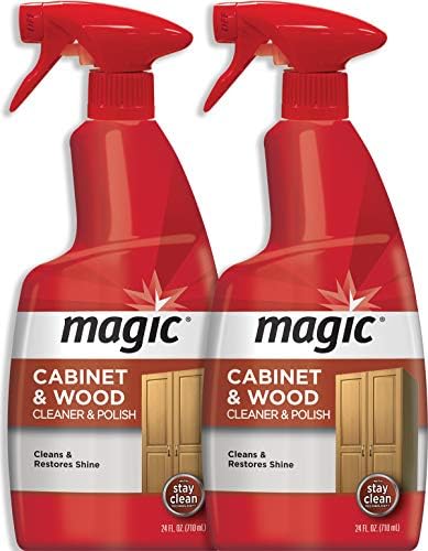 Magic Wood Furniture Cleaner and Polish - 24 Ounce (2 Pack) - Restore ...