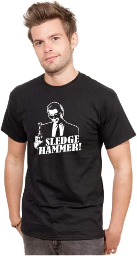T-Shirt Sledge Hammer Kult Film Serie Shirt E86: Amazon.de: Sport ...