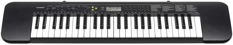 Casio CTK-245 Teclado Electrónico con 49 Teclas, 12 Notas de Polifonía ...