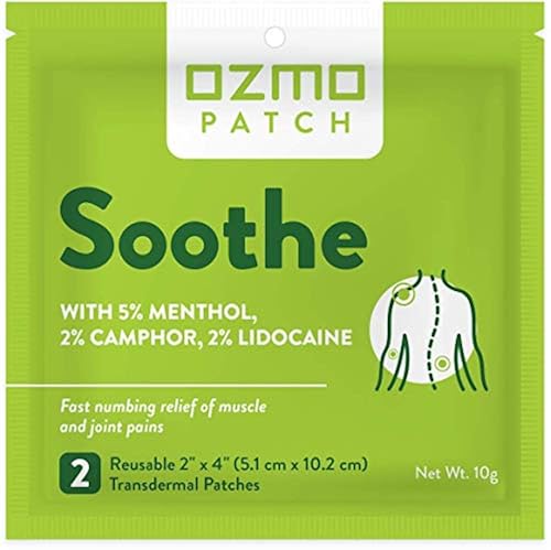 Ozmo Patch Soothe Patches Workout Recovery Relief for Stiff Neck Lower ...