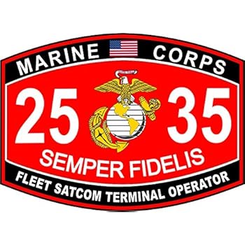 Amazon.com: USMC MOS 3531 Motor Vehicle Operator Decal 5.5": Automotive