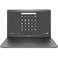 Amazon.com: HP 14-inch Chromebook HD Touchscreen Laptop PC (Intel Celeron N3350 up to 2.4GHz ...