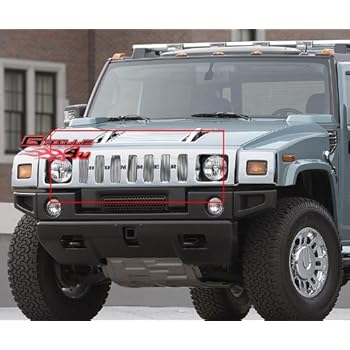 Amazon.com: APS Compatible with 2003-2007 Hummer H2 Lower Bumper ...