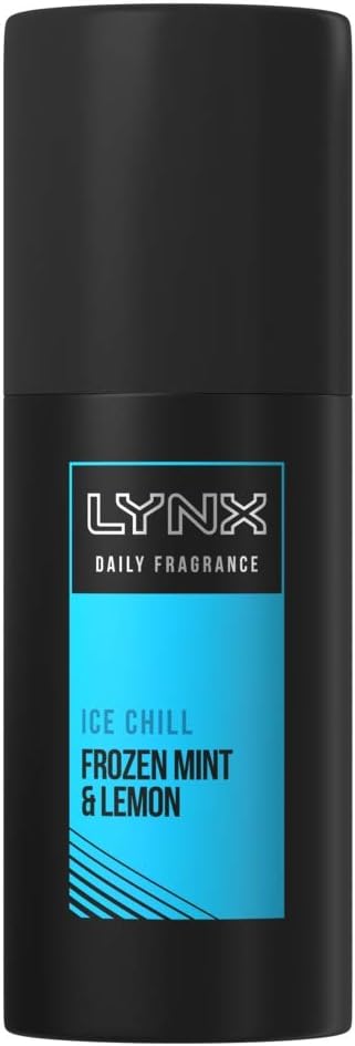 Lynx Ice Chill Mens Fragrance, Masculine Body Spray Deodorant, Fresh ...