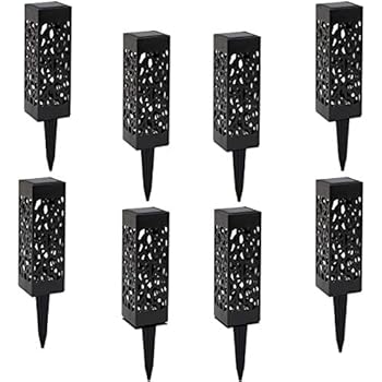 Amazon.com : Morvat Outdoor LED Motion Sensor Pathway Lights | Solar ...