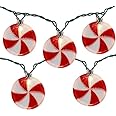 Amazon.com : Christmas Candy Lights, 8.5Ft Christmas Decorations String ...