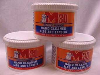 Amazon.com: M30 HAND CLEANER with Citrus Pumice (Three 14oz Tubs ...