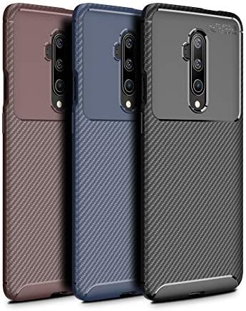 OnePlus 7T Pro Case, Silicone Leather[Slim Thin] Flexible TPU ...