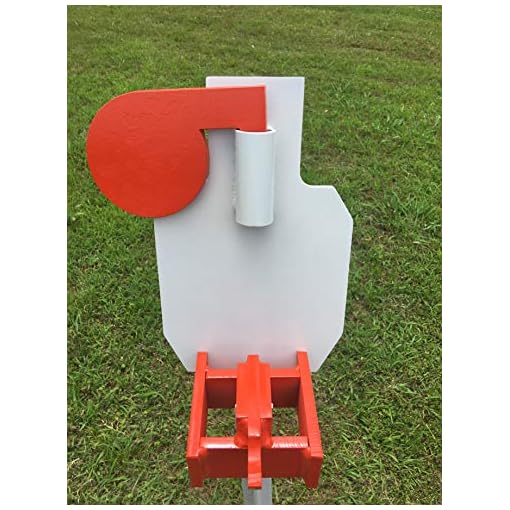 AR500 Steel Hostage Reactive IDPA Shooting Target 3/8in 7X12 for T-Post ...