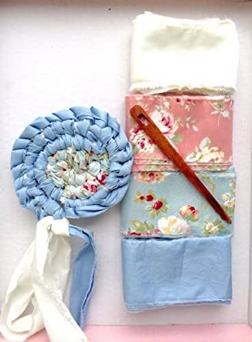 Amazon.com: Toothbrush Rag Rug Starter Kit Set Amish Knot Rug Set ...