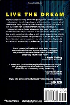 Critical Path: How to Review Videogames for a Living: Dan Amrich, Cliff ...